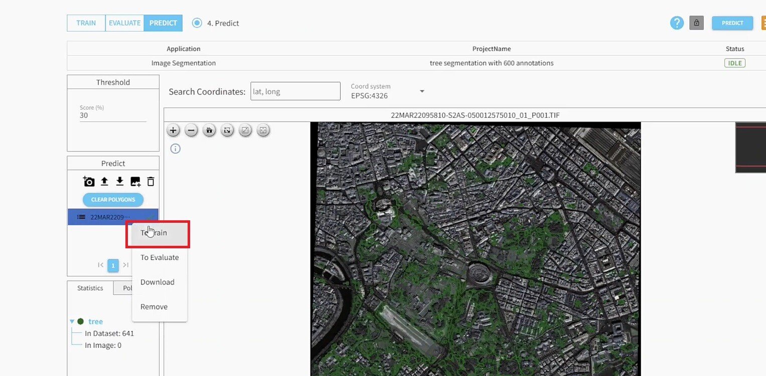 Training AI Models for Tree Detection with Minimal Annotations