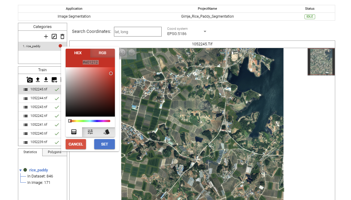 How to upload COCOJSON to train a machine learning model in Deep Block
