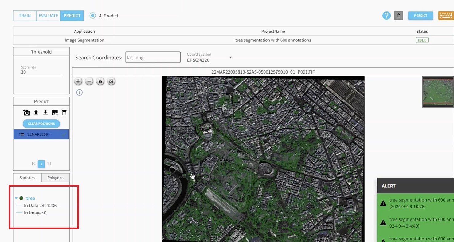 Training AI Models for Tree Detection with Minimal Annotations