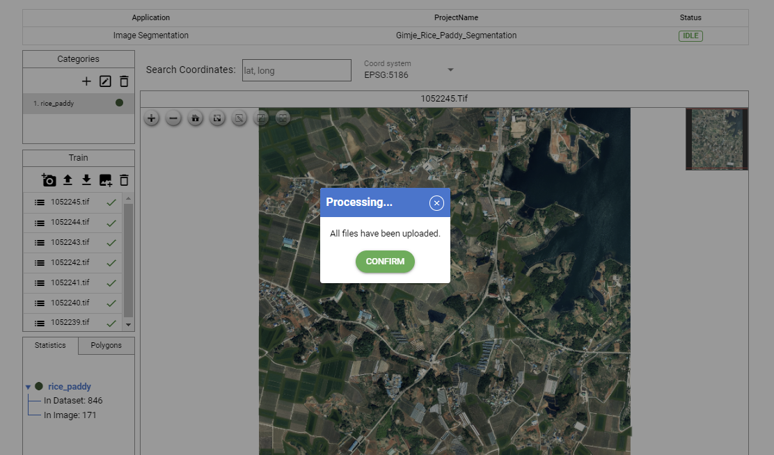 How to upload COCOJSON to train a machine learning model in Deep Block