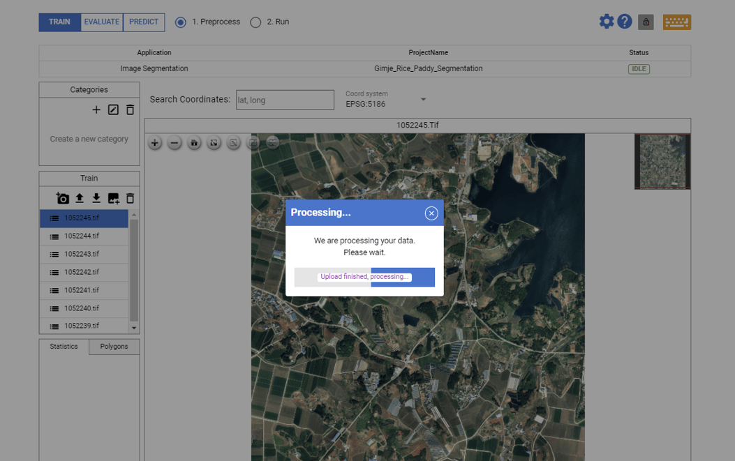 How to upload COCOJSON to train a machine learning model in Deep Block